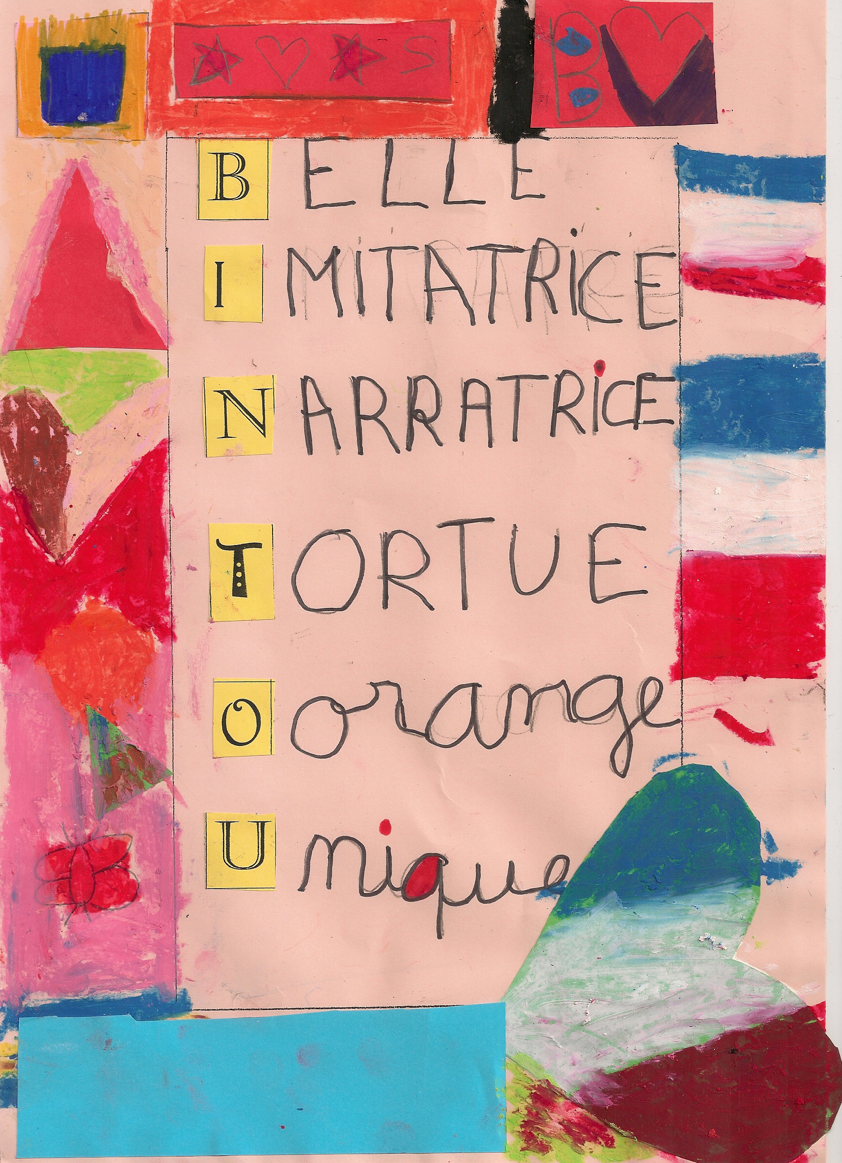 Les acrostiches de la classe - Le Blog des ce2 de l'école Pierre ...